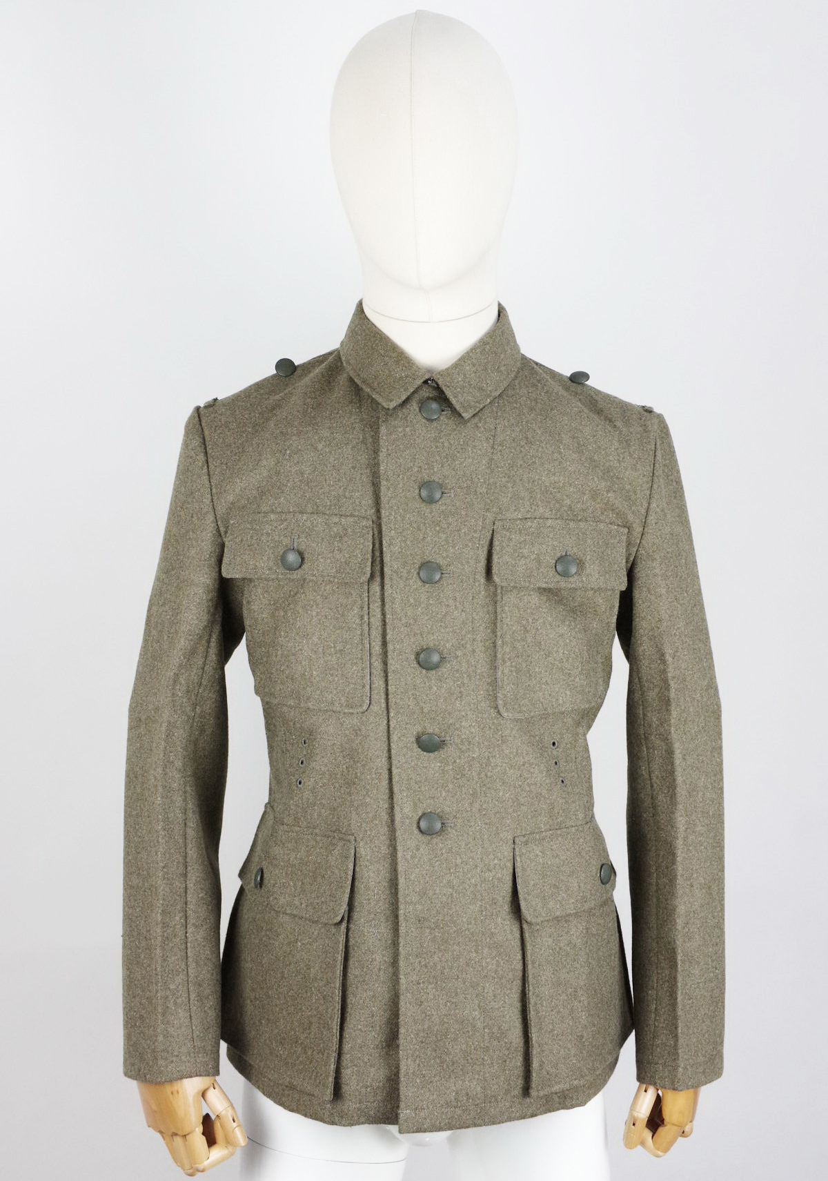 Wehrmacht/SS M43 Feldbluse Tunic - Feldgrau Militaria