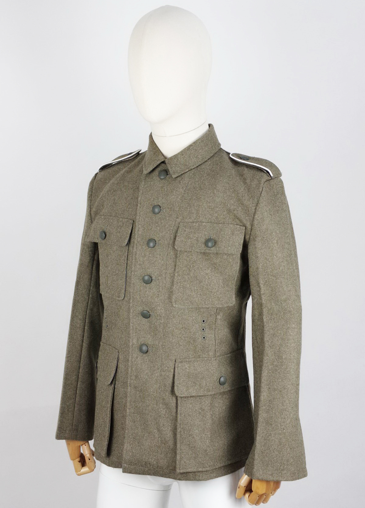 Wehrmacht/SS M43 Feldbluse Tunic - Feldgrau Militaria