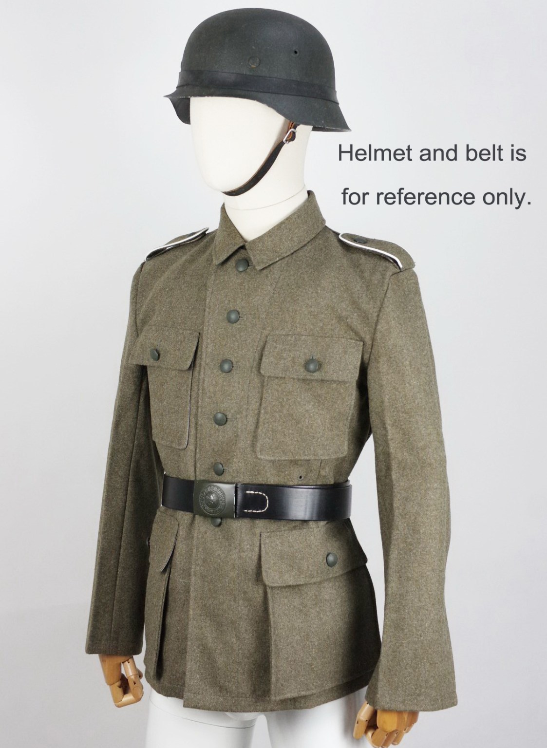 Wehrmacht/SS M43 Feldbluse Tunic - Feldgrau Militaria