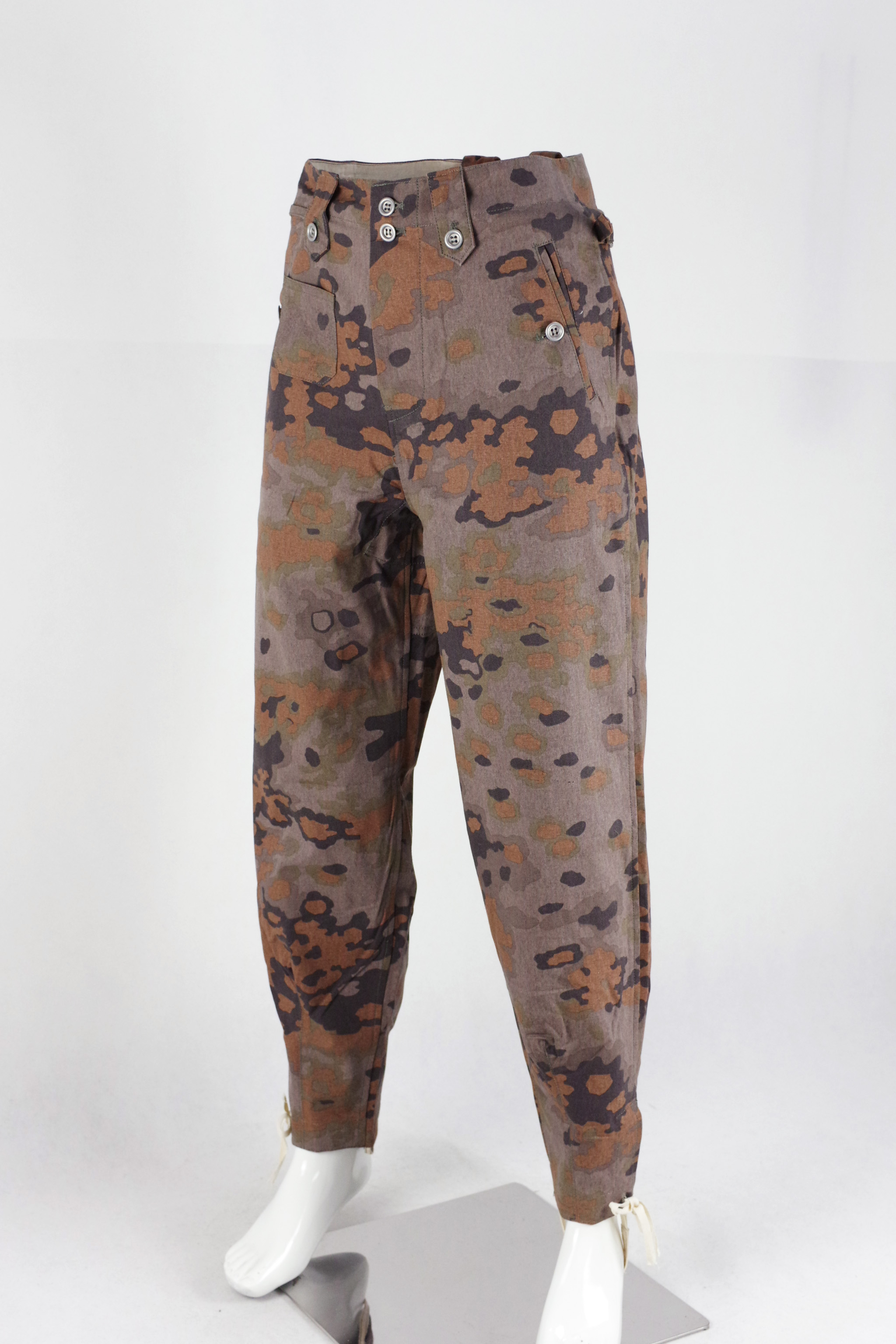 SS M43 Oak Leaf Camo Trousers - Feldgrau Militaria
