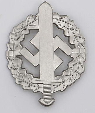 SA Sport Badge in Silver - Feldgrau Militaria