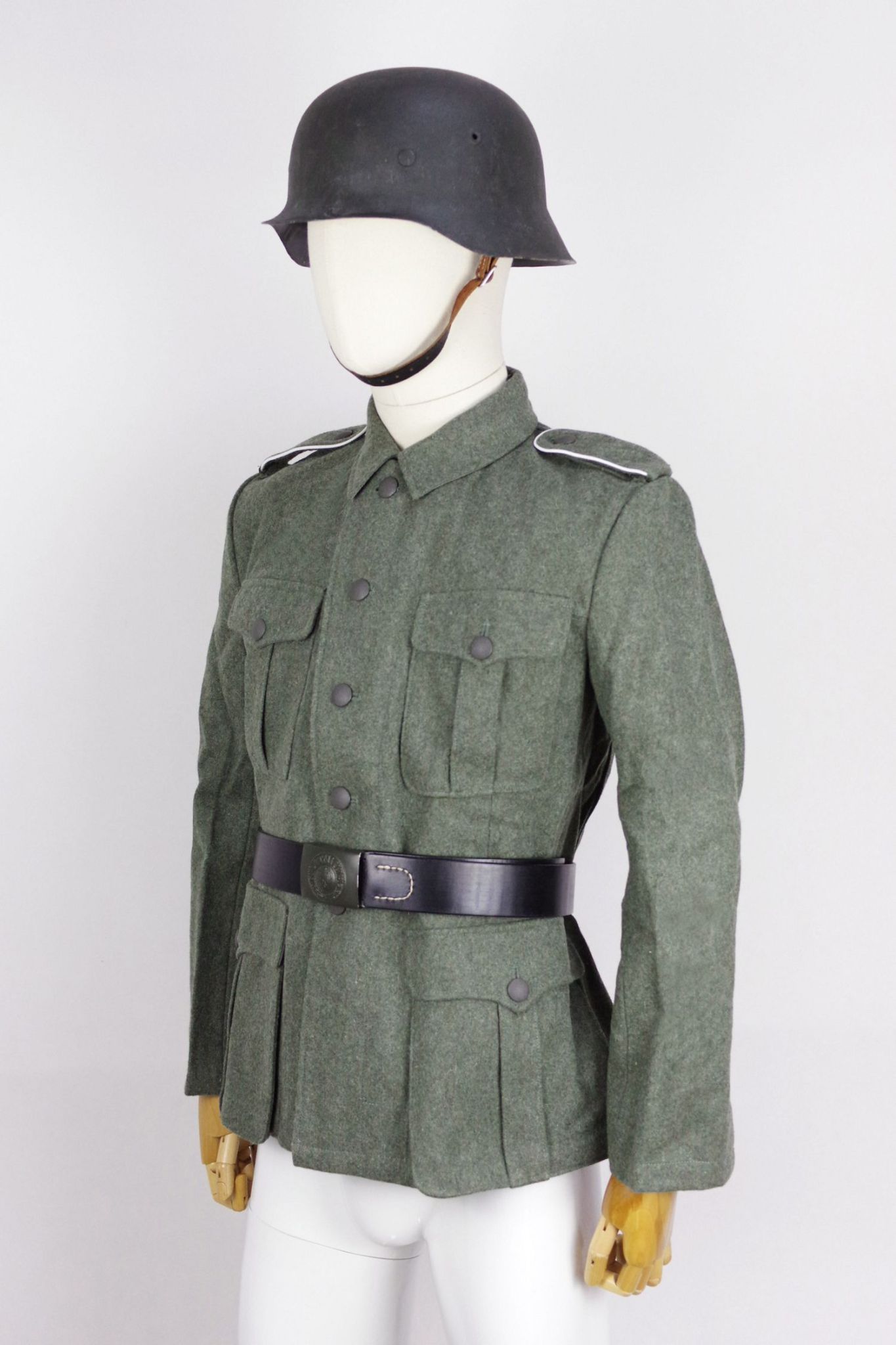 M40 Wehrmacht/SS Feldbluse Tunic - Feldgrau Militaria