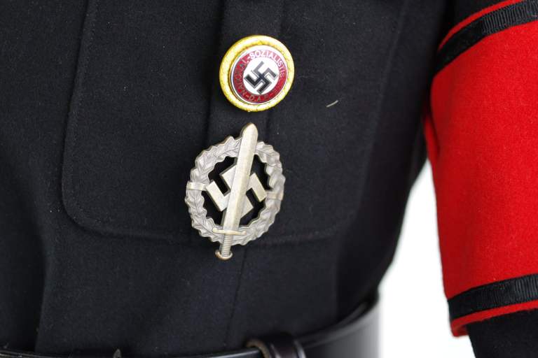 M32 Allgemeine SS Full uniform - Feldgrau Militaria