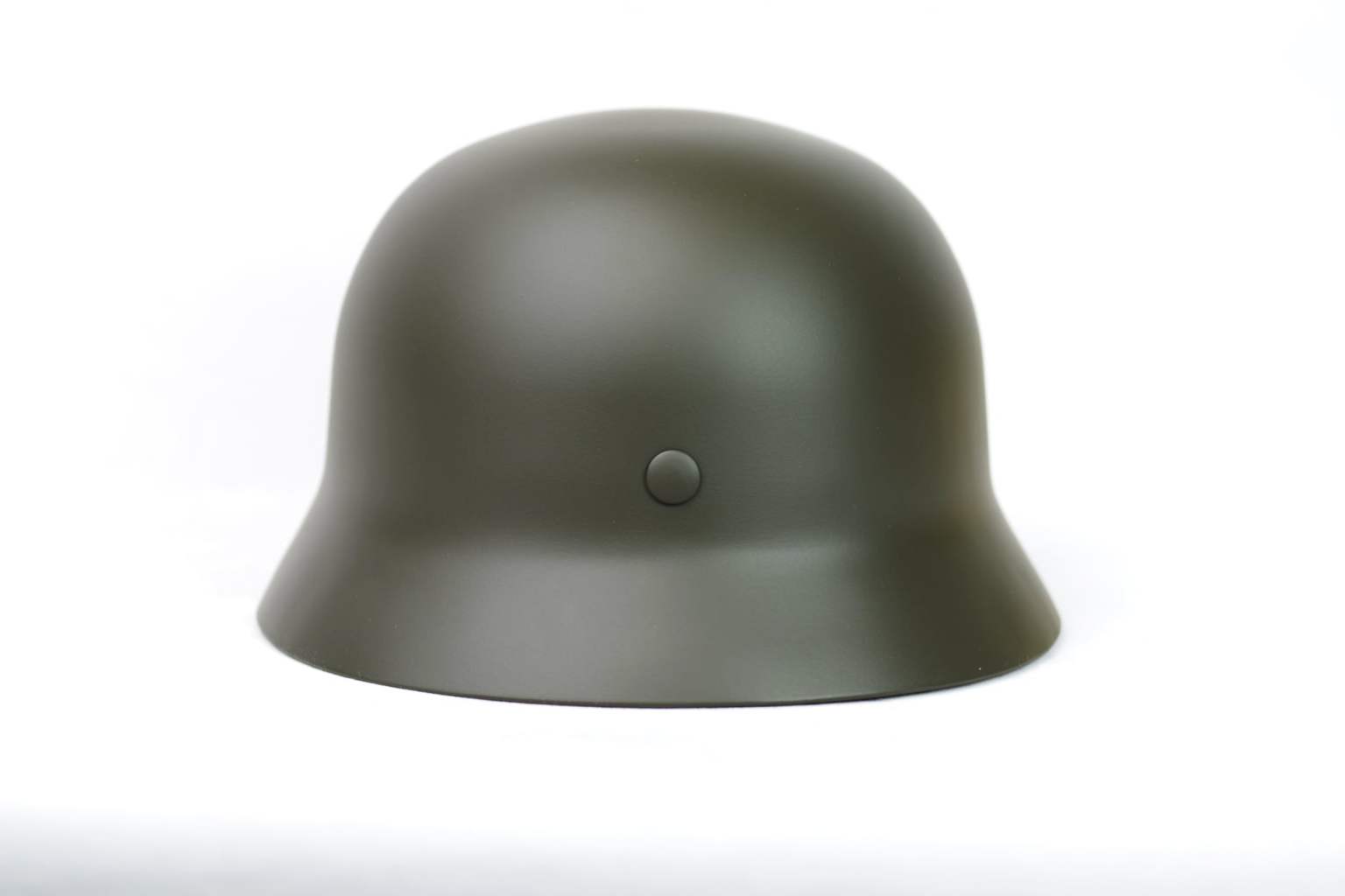 German Helmet M40 (Stahlhelm) - Feldgrau Militaria