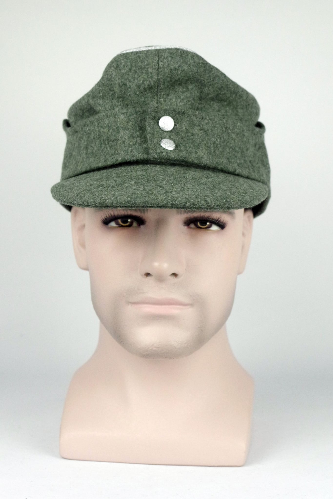 M43 Officer Field Cap - Feldgrau Militaria