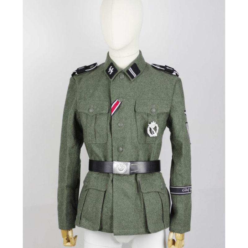 Waffen SS Leibstandarte Adolf Hitler Feldbluse - Feldgrau Militaria