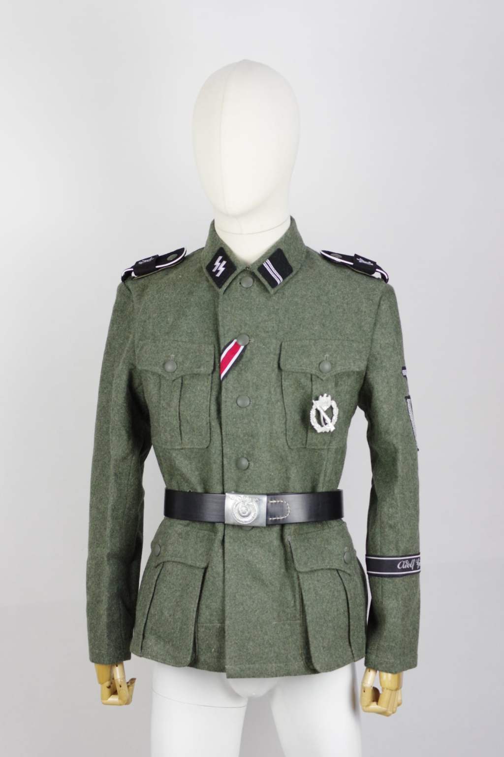 Waffen SS Leibstandarte Adolf Hitler Feldbluse - Feldgrau Militaria