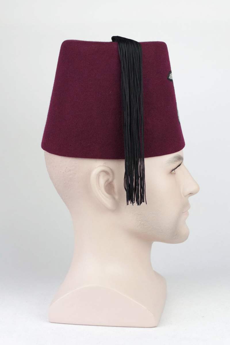 SS Handschar Fez - Feldgrau Militaria