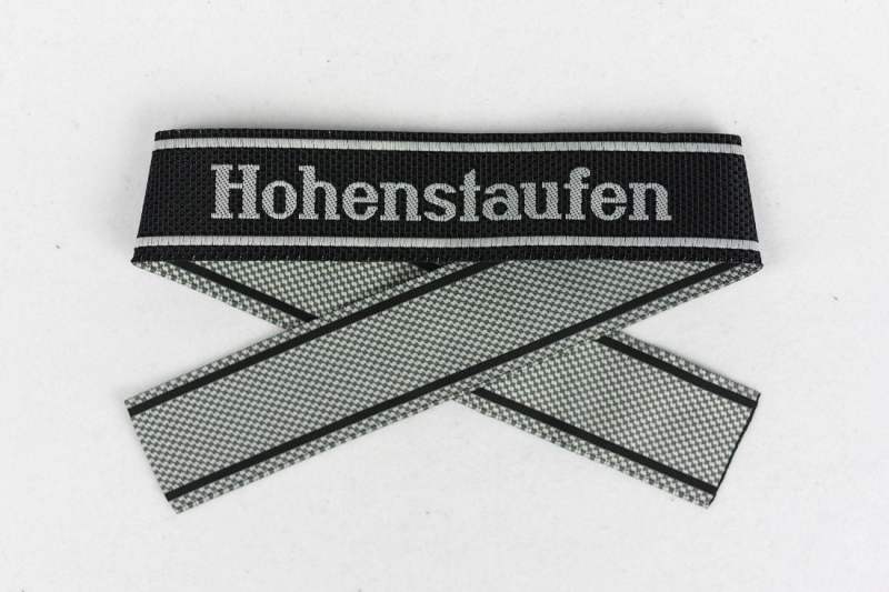 SS Cuff Titles - Feldgrau Militaria
