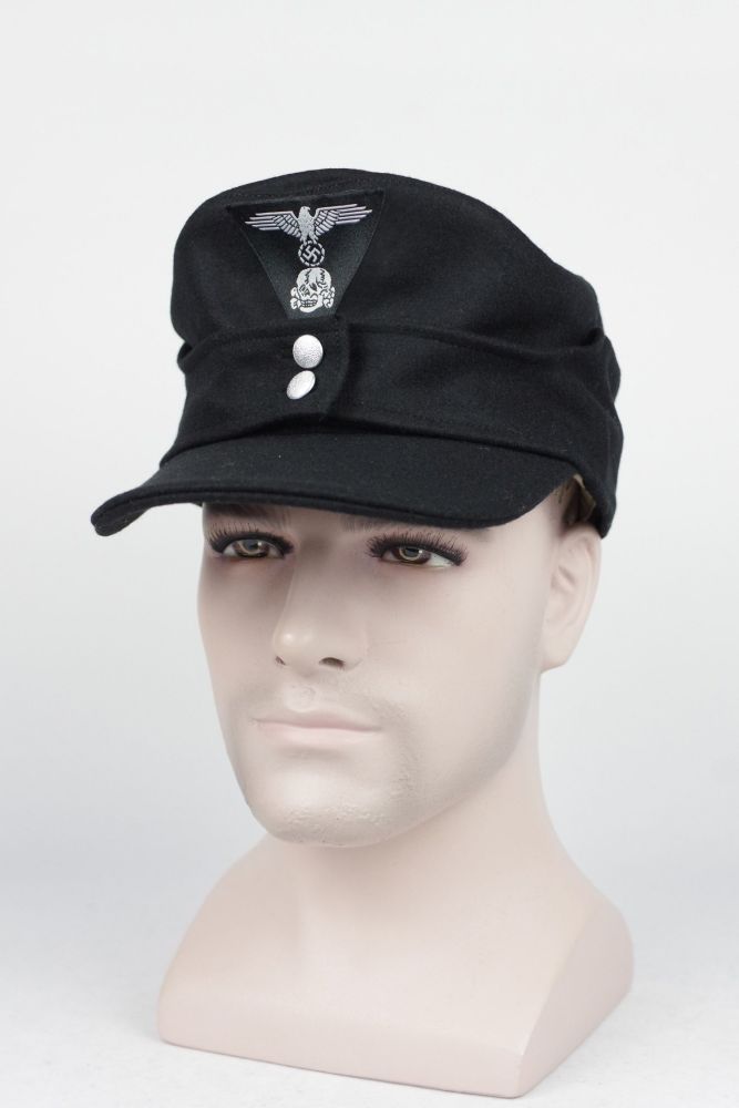 M43 SS Panzer Field Cap - Feldgrau Militaria